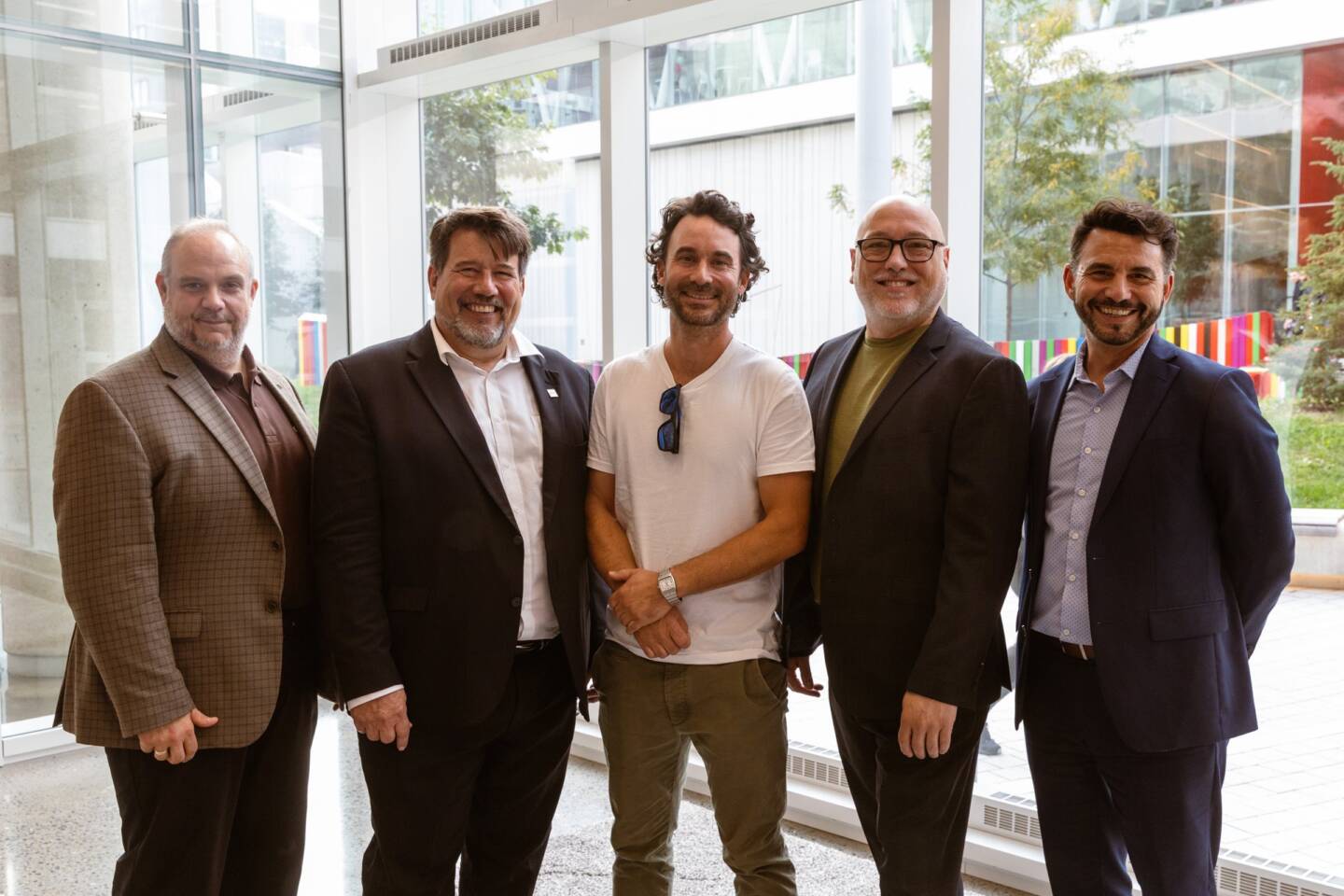 Inauguration de la plus grande murale de Montréal sur le pavillon A de ...