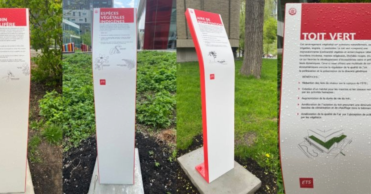 La biodiversité présente sur le campus - ÉTS Montréal